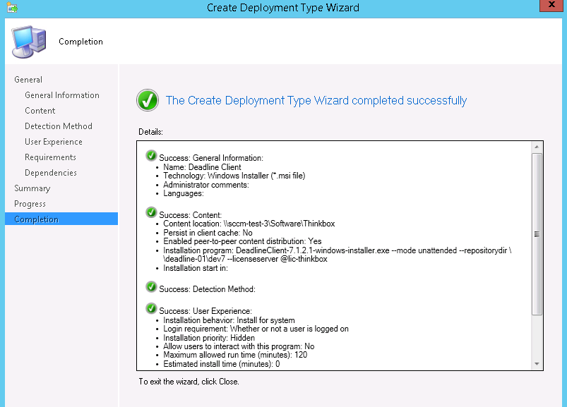 Client Deployment - Windows — Deadline 10.4.2.2 documentation